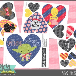 Valentine heart Attack Printable PDF perfect for - Etsy