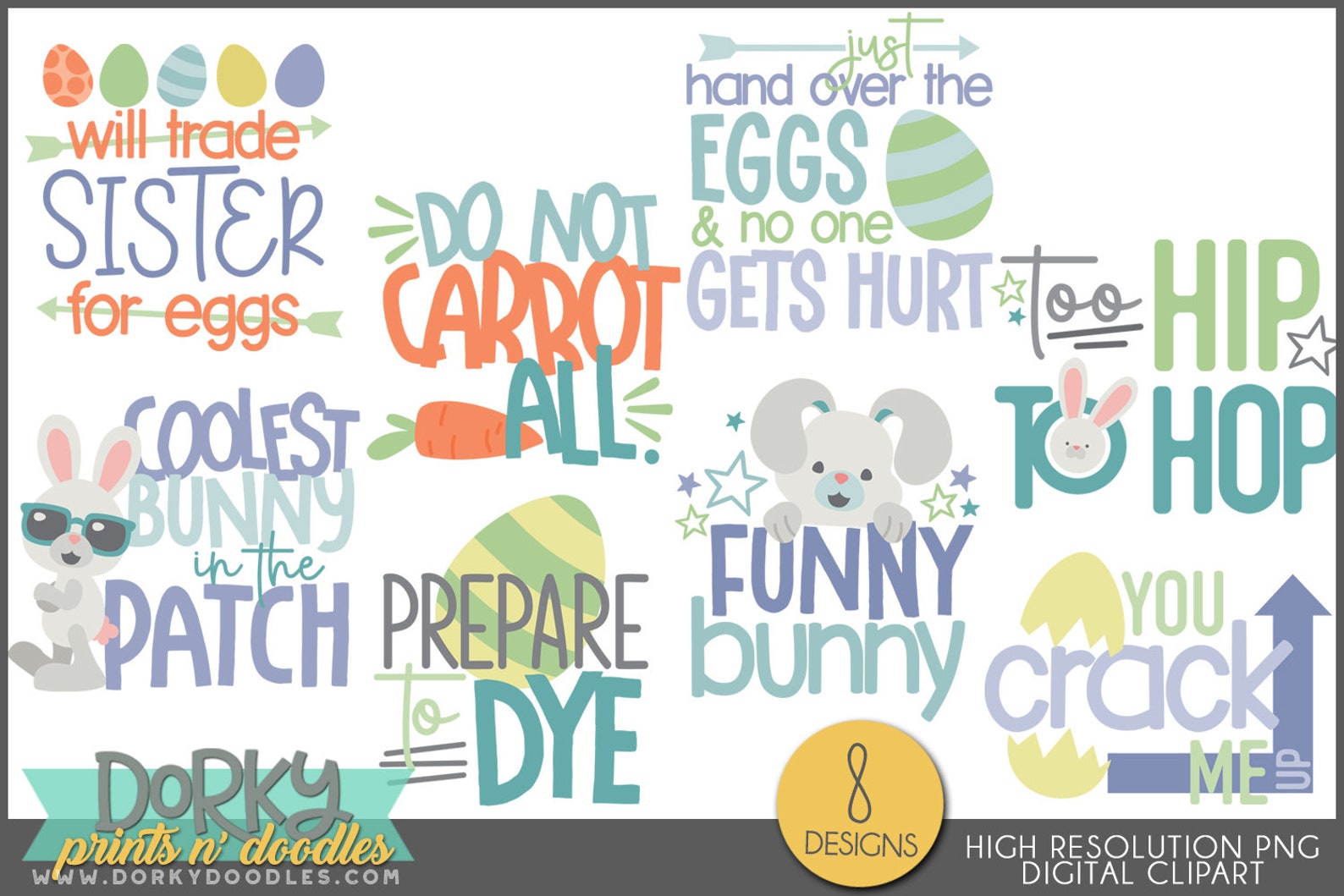 Easter Clipart Easter Boy Titles -personal and Limited Commercial Use ...