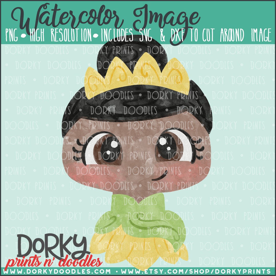 Southern Princess Watercolor PNG Artwork - Digital File - for Heat ...