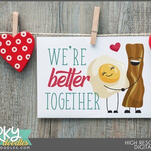 Food Pairs Clip Art -personal and Limited Commercial Use- Cute Love or ...