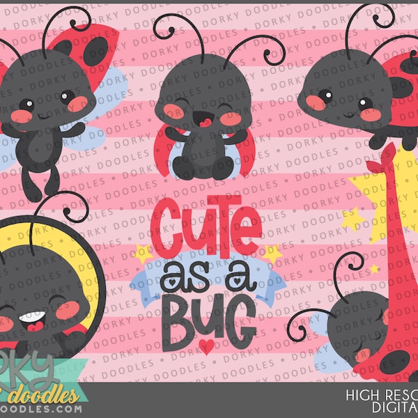 Lady Bug Clip Art - Etsy