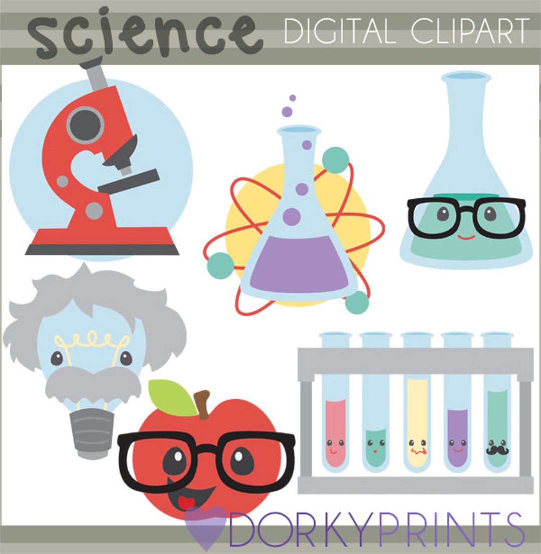 Back to School Clip Art -personal and Limited Commercial Use- Science ...