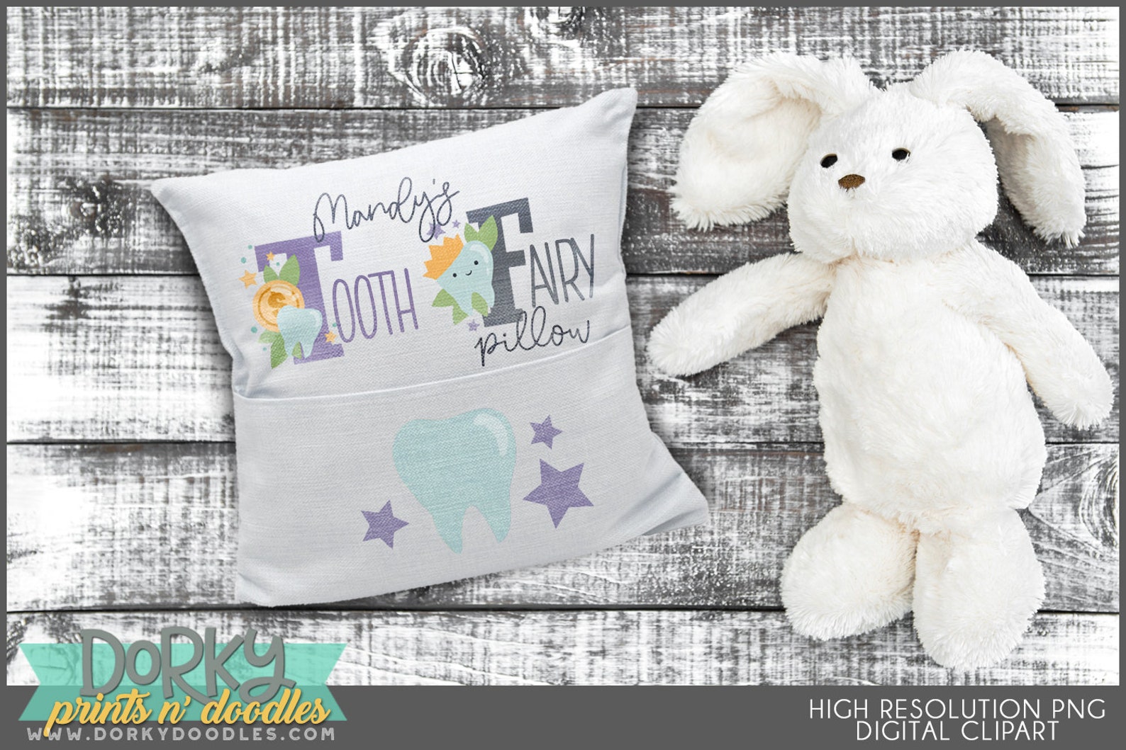 Cute Tooth Fairy Alphabet Clipart -personal and Limited Commercial Use ...