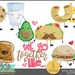 Valentine's Day Food Pairs Clip Art -personal and Limited Commercial ...
