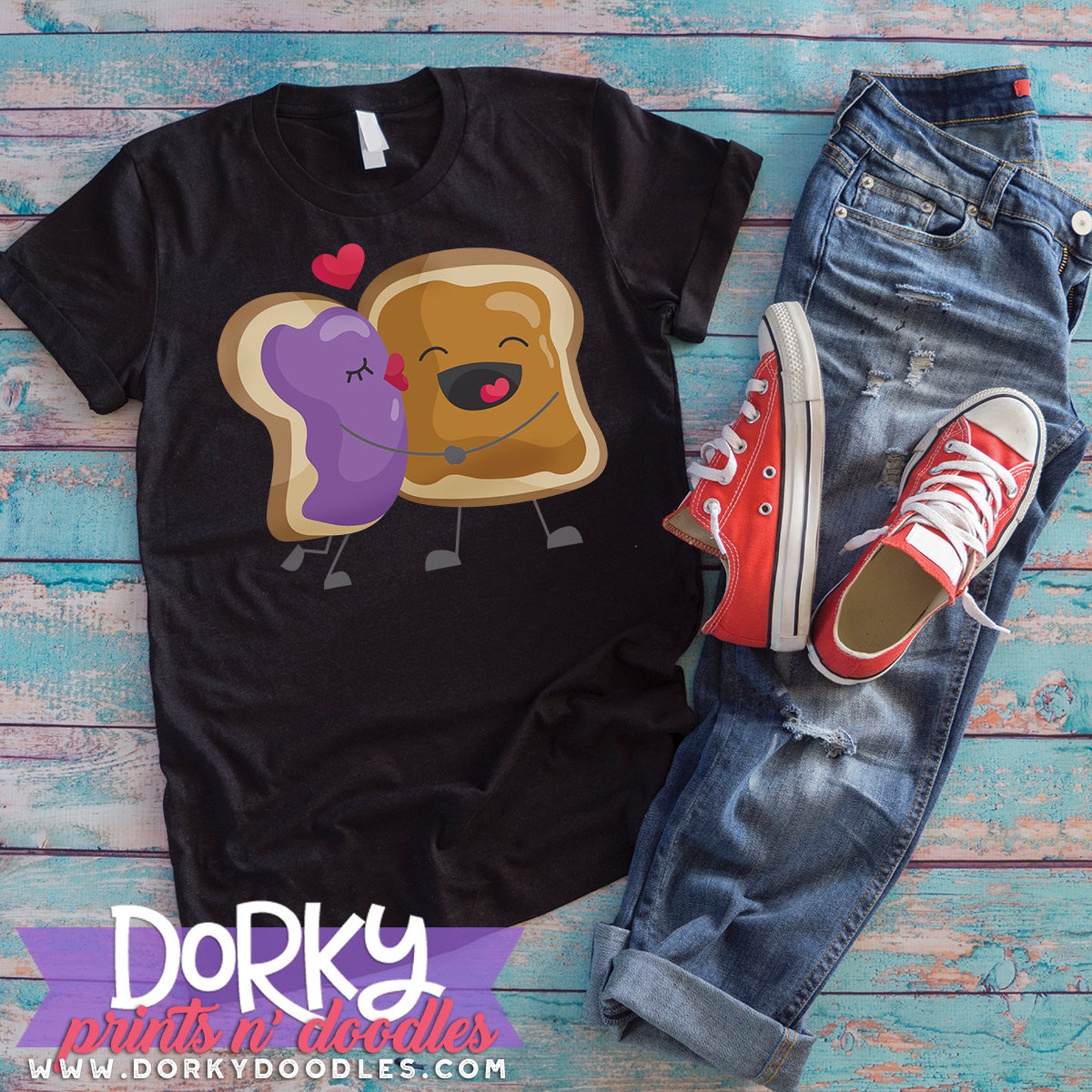 Valentine's Day Food Pairs Clip Art -personal and Limited Commercial ...