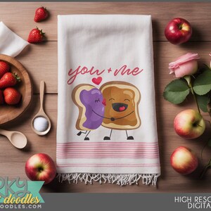 Valentine's Day Food Pairs Clip Art -personal and Limited Commercial ...