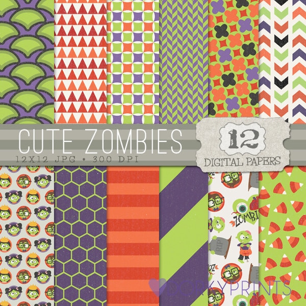 Cute Zombie - Etsy