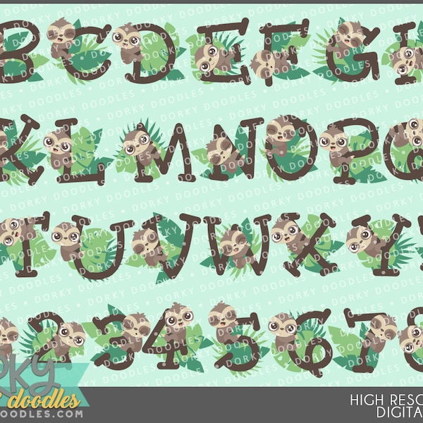 Sloth Art Print - Etsy