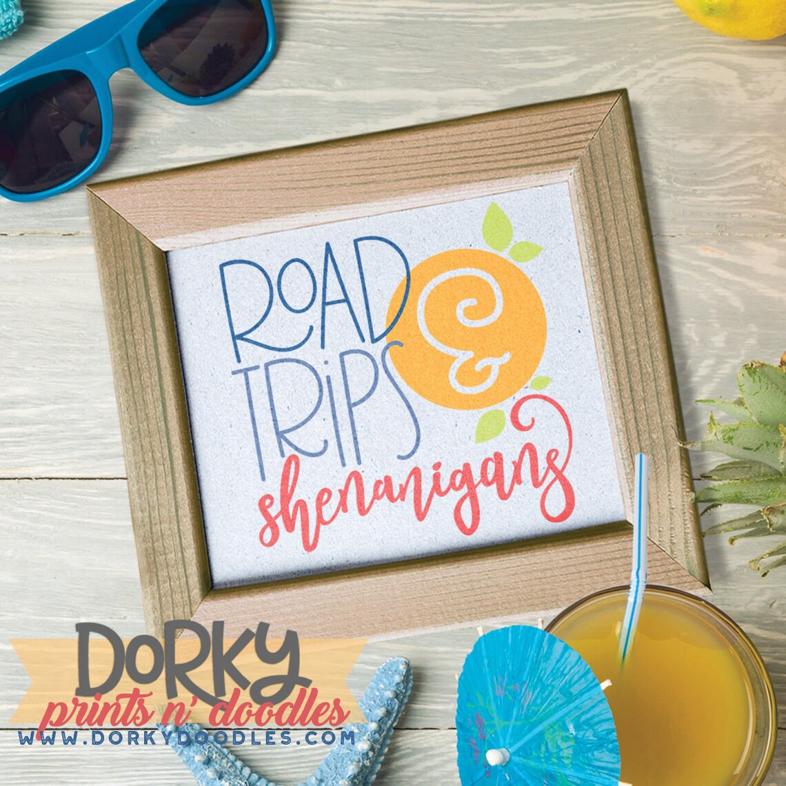 Road Trip Word Art Clipart Personal and Limited Commercial | Etsy