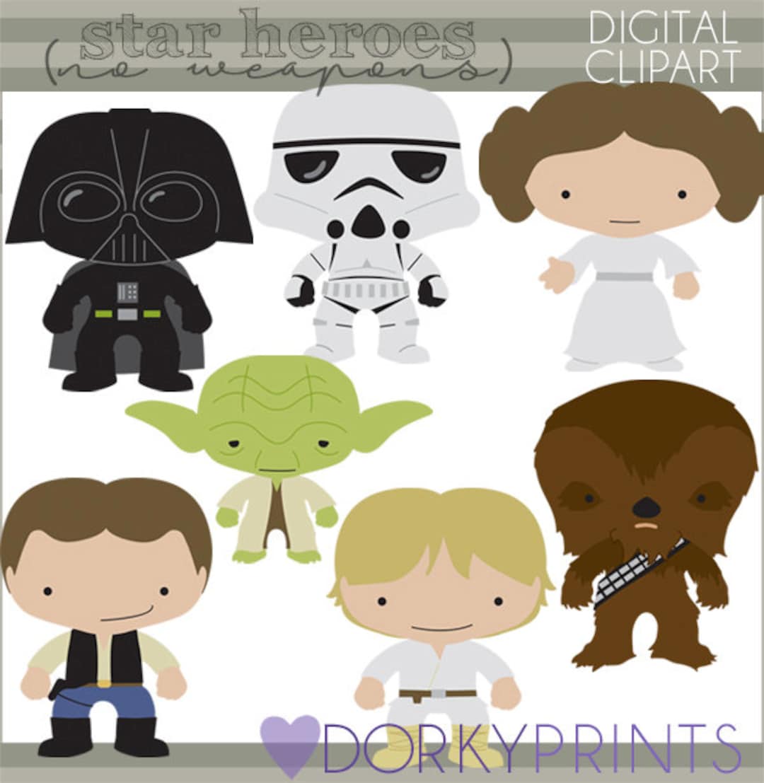 Star Heroes Clipart Set -personal and Limited Commercial- Trooper ...