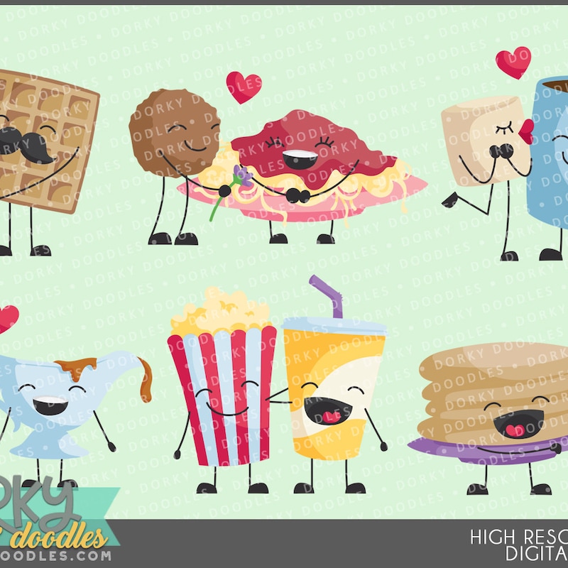 Valentines Day Clip Art - Etsy