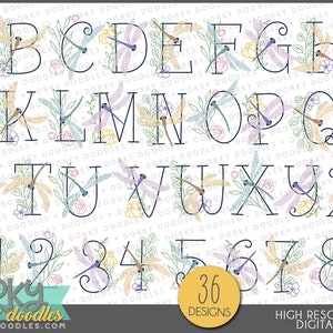 Dragonfly Alphabet Clipart -personal and Limited Commercial Use- Pretty ...