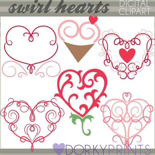 Valentine Clipart - Etsy