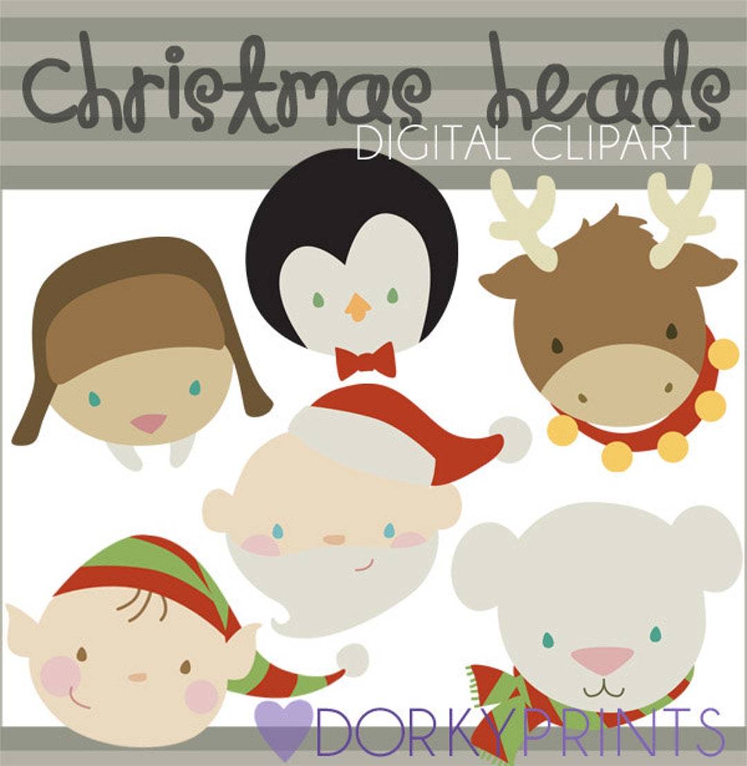 Christmas Clipart -personal and Limited Commercial Use- Santa, Elf ...