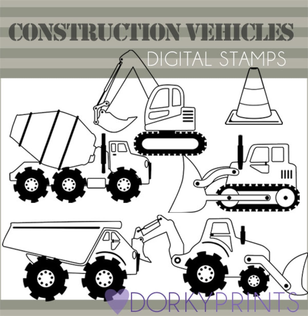 Construction Vehicles Clipart personal and Limited Commercial Dump ...