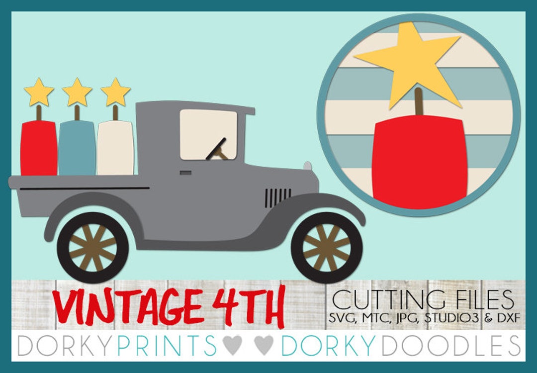 4th of July SVG Files, Cuttable Svg, Mtc, Jpg, Studio 3, and Dxf Files ...