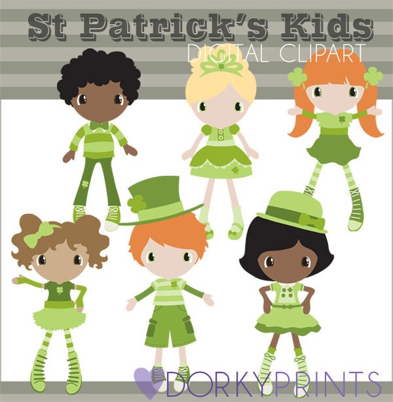St Patrick's Day Clipart Set personal and Limited | Etsy