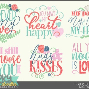 Valentine Clipart -personal and Limited Commercial Use- Serious Love ...