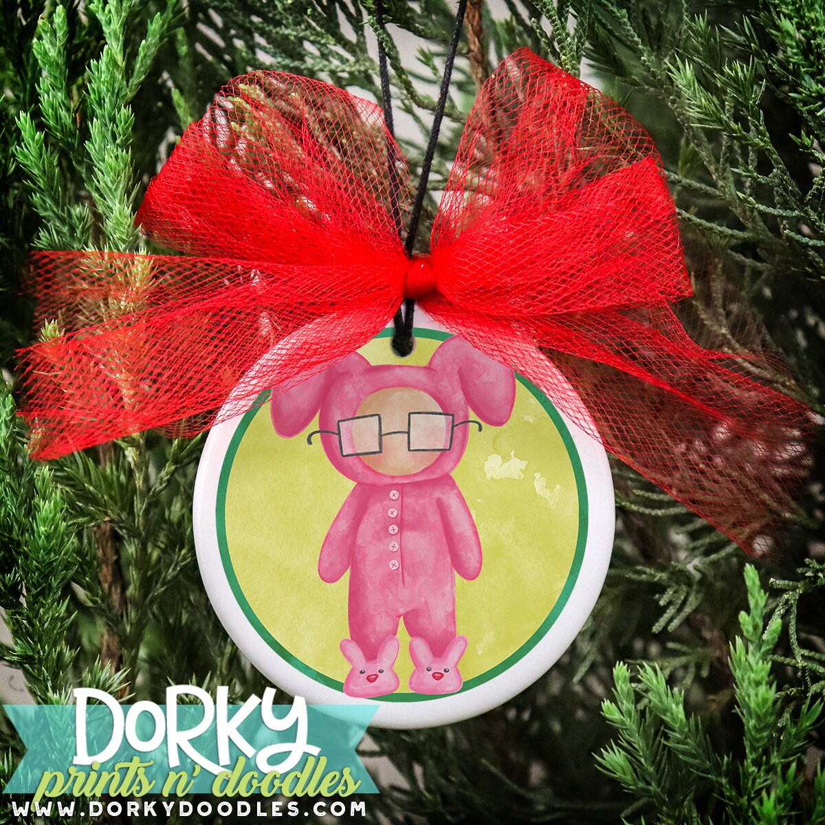 Pink Bunny Pajamas Watercolor PNG Artwork Digital File for - Etsy