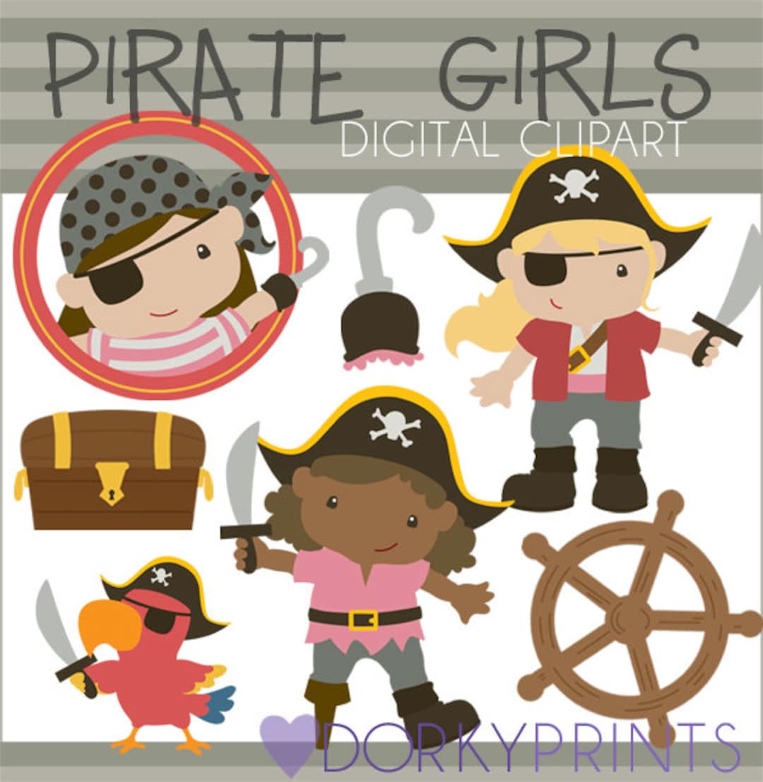 Girl Pirate Clipart Free