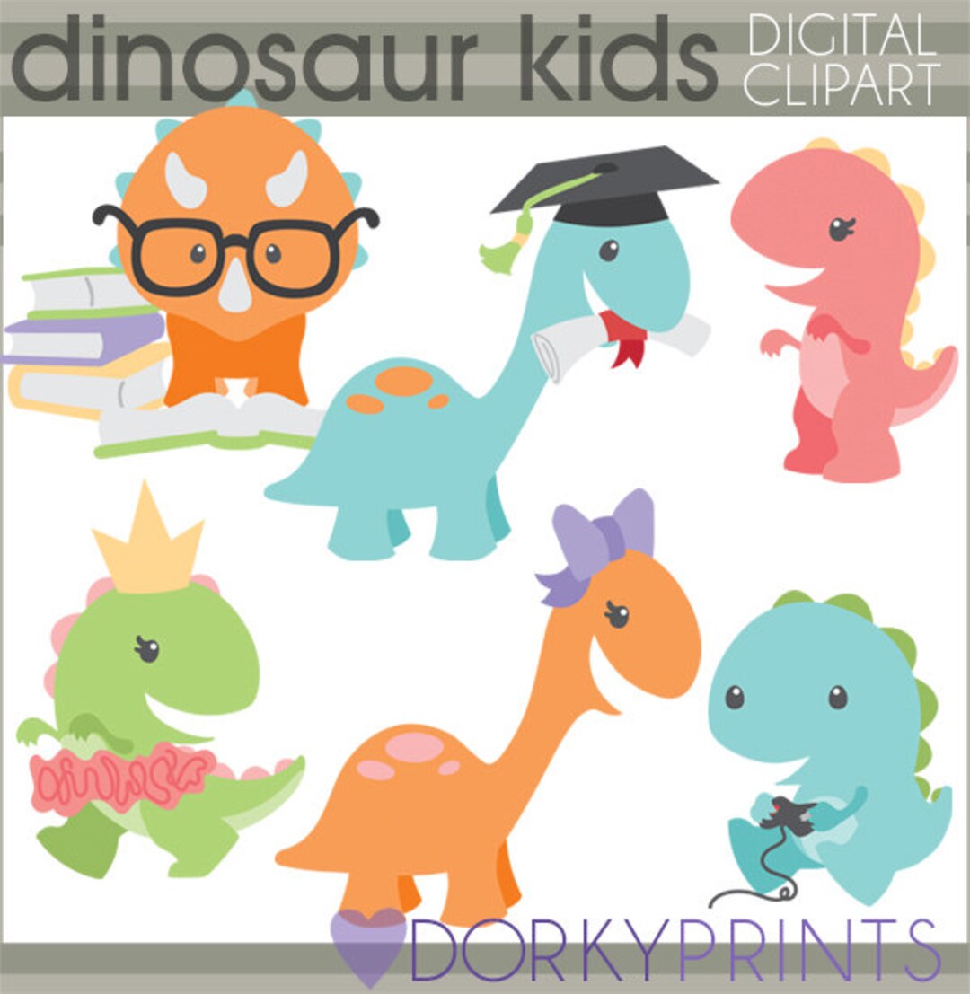 Dinosaur PNG Clipart -personal and Limited Commercial Use- School Fun ...