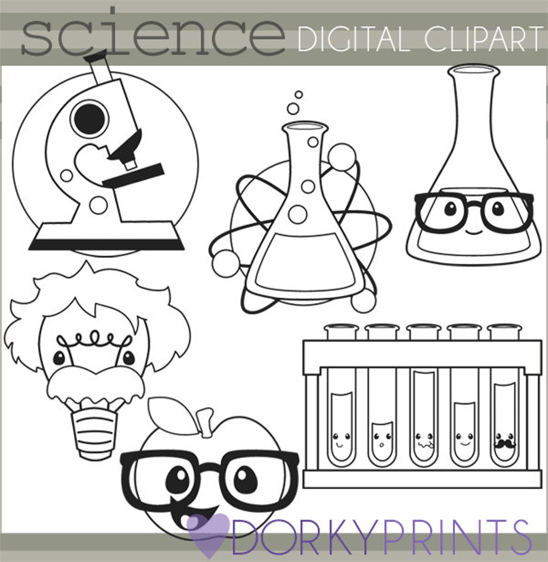 Back to School Clipart -personal and Limited Commercial Use- Science ...