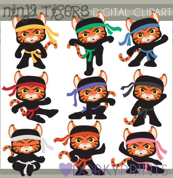 Ninjas Clip Art