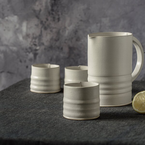 Ceramic Pitcher - Etsy