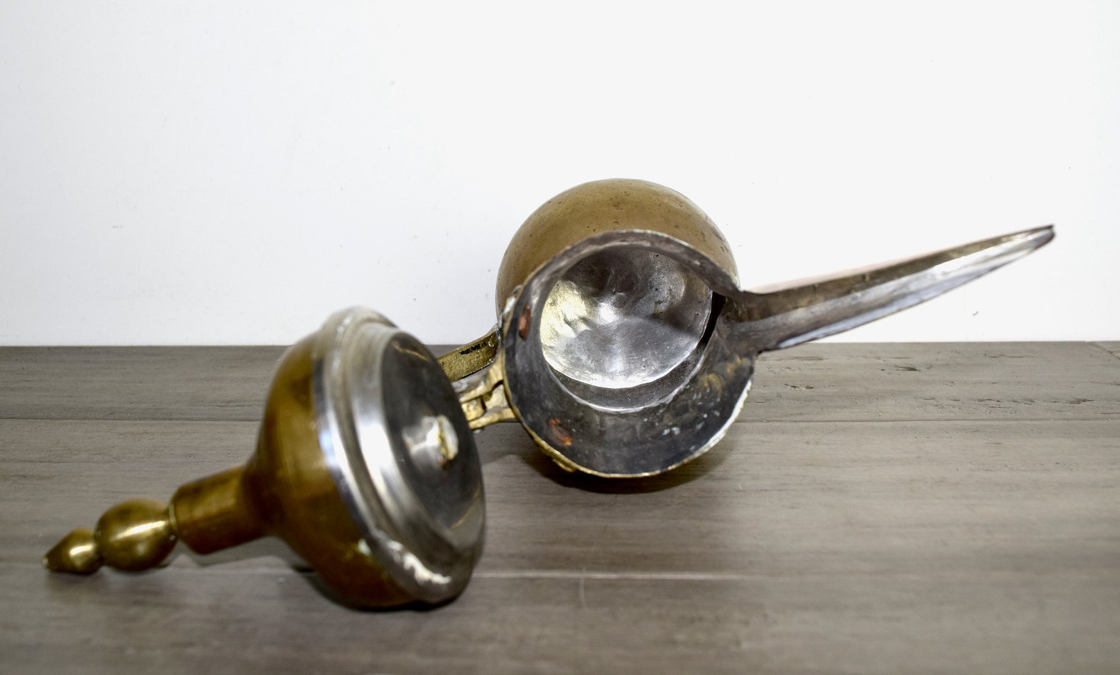 Vintage Brass Dallah...arabic Coffee Pot...signed Brass | Etsy