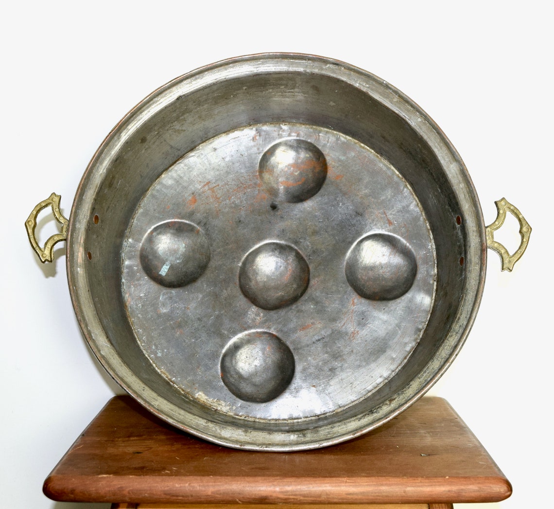 Vintage Copper Egg Poaching Pan...copper Egg Poacher...copper - Etsy
