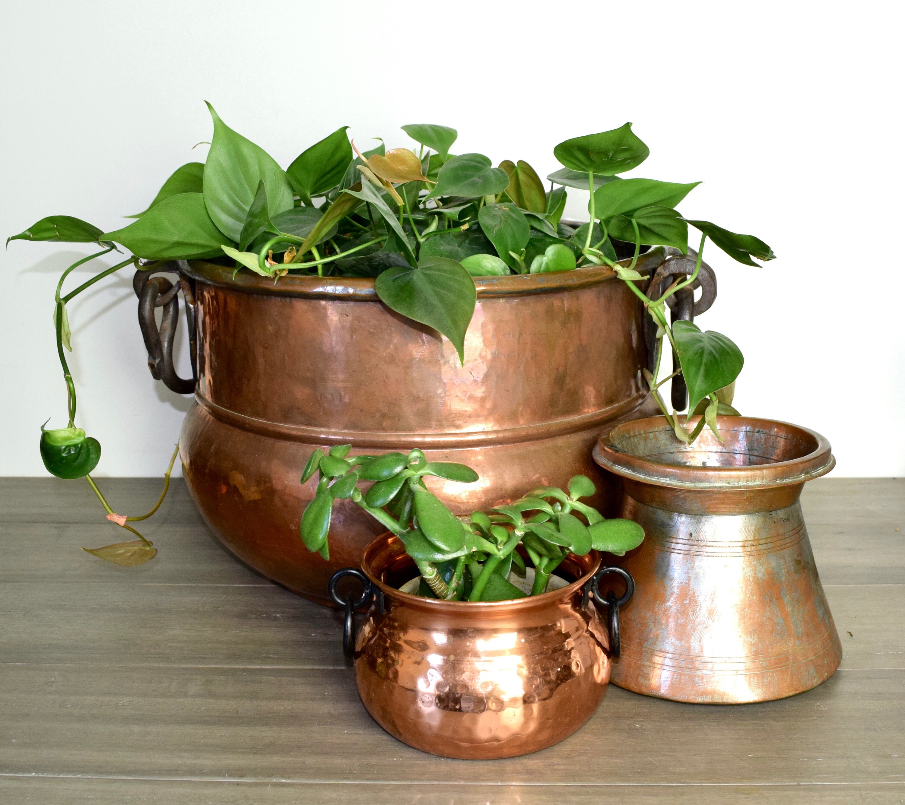 Vintage to antique copper water pot...copper holy water | Etsy