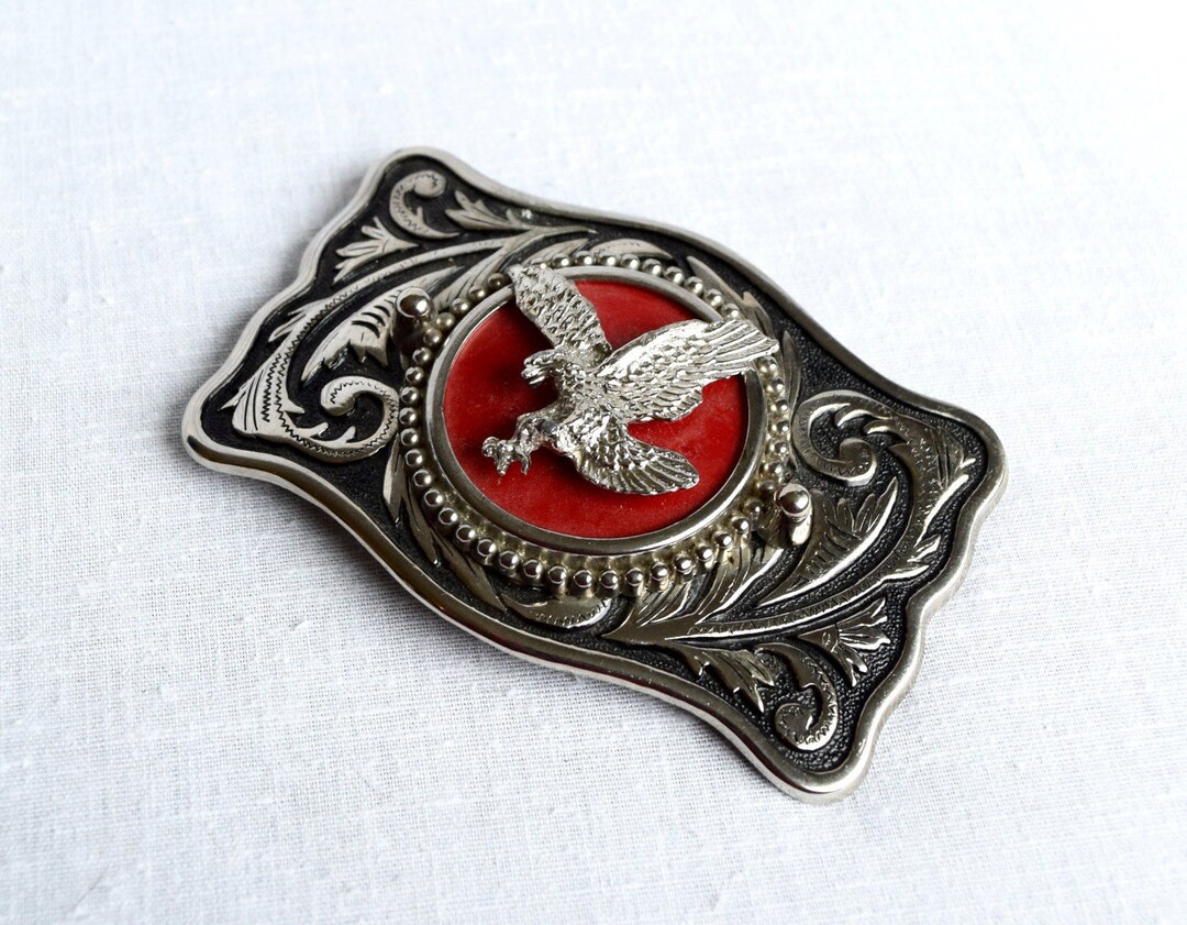 Vintage Eagle Belt Buckle…flying Eagle Buckle. - Etsy