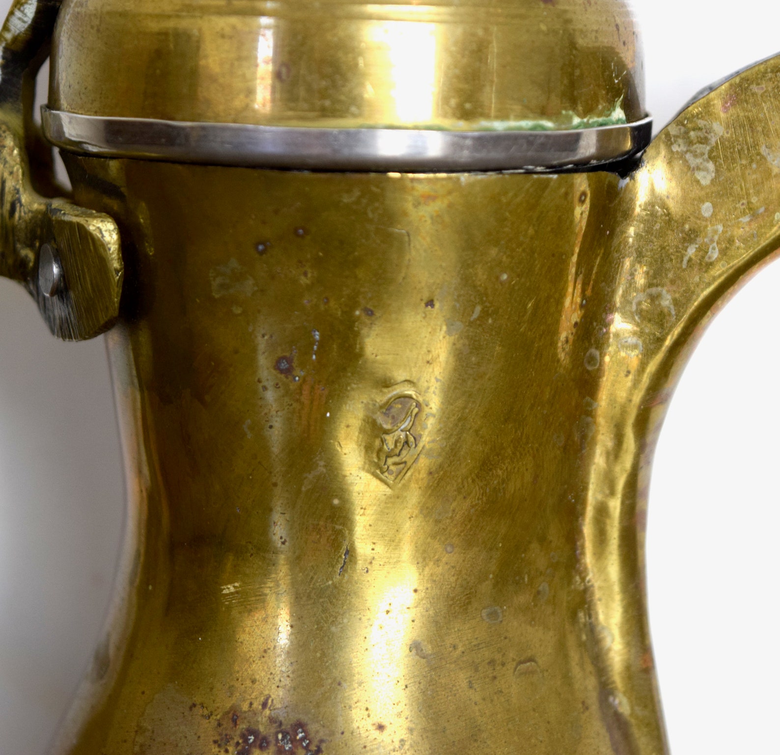 Vintage Brass Dallah...arabic Coffee Pot...signed Brass | Etsy