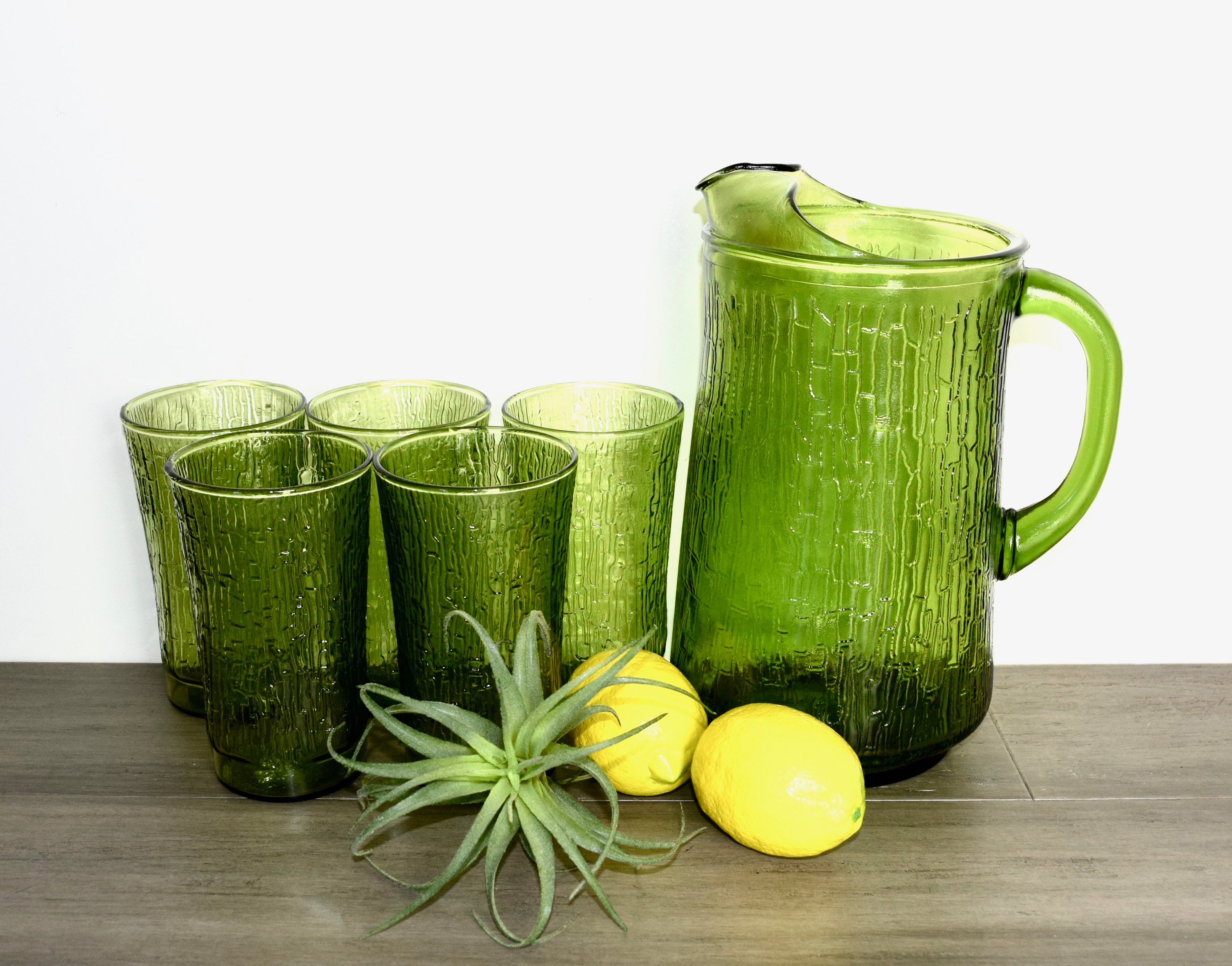 Pitchers & Drinking Sets Home & Living SET Vintage Anchor Hocking ...