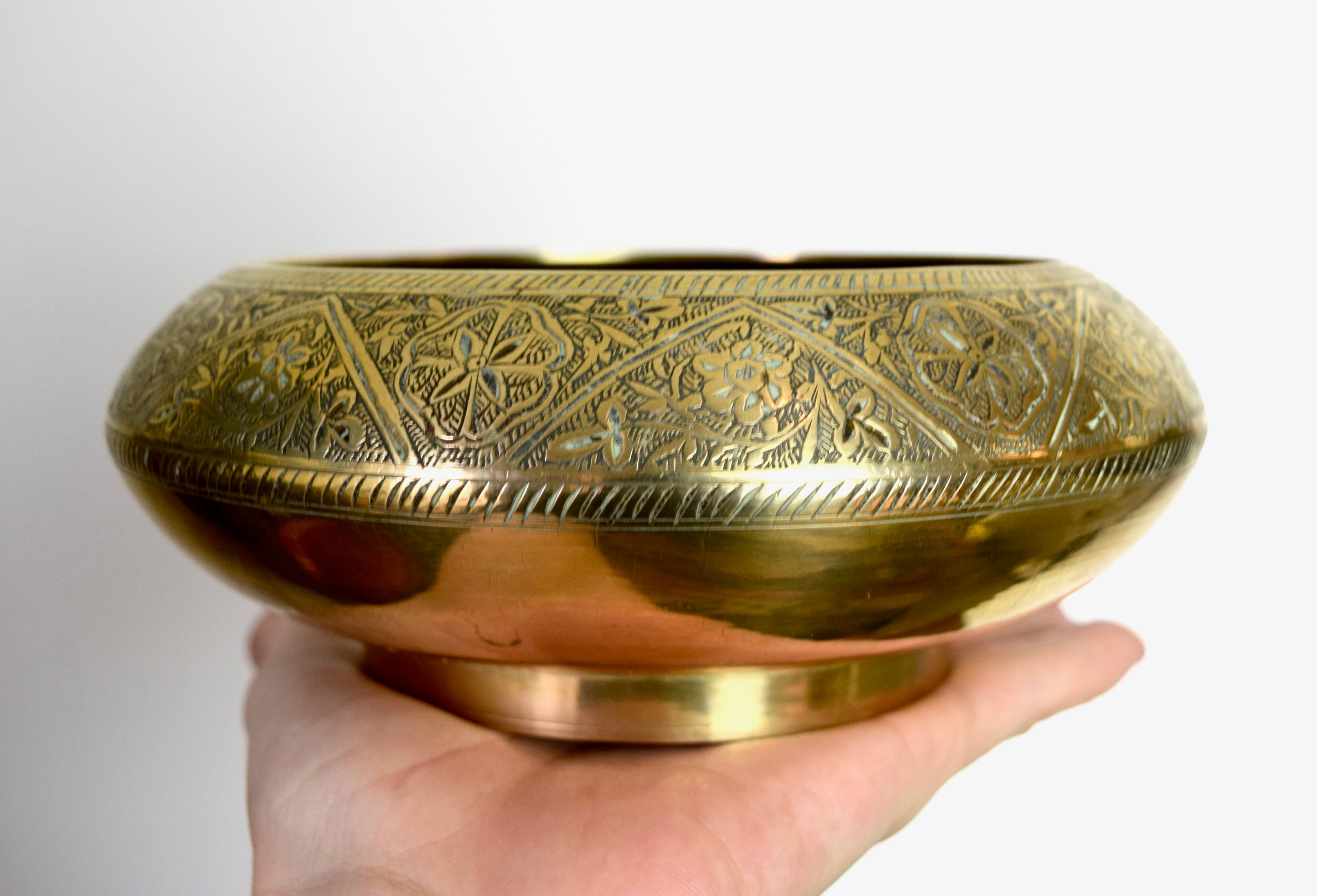 Vintage Brass Hammam Bowlbrass Bath Bowlbrass Bowl. | Etsy