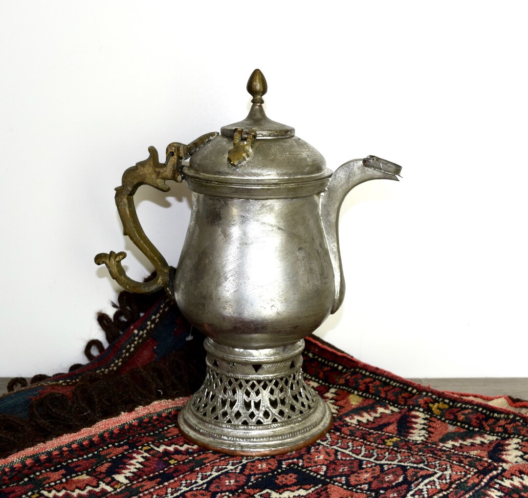 Vintage Copper Samovar...indo Persian Samovar...tin Coated Copper ...