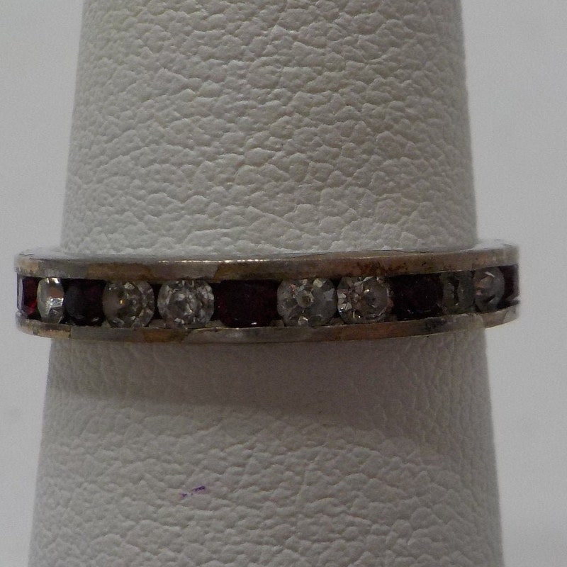 Rhinestone Stretch Ring - Etsy