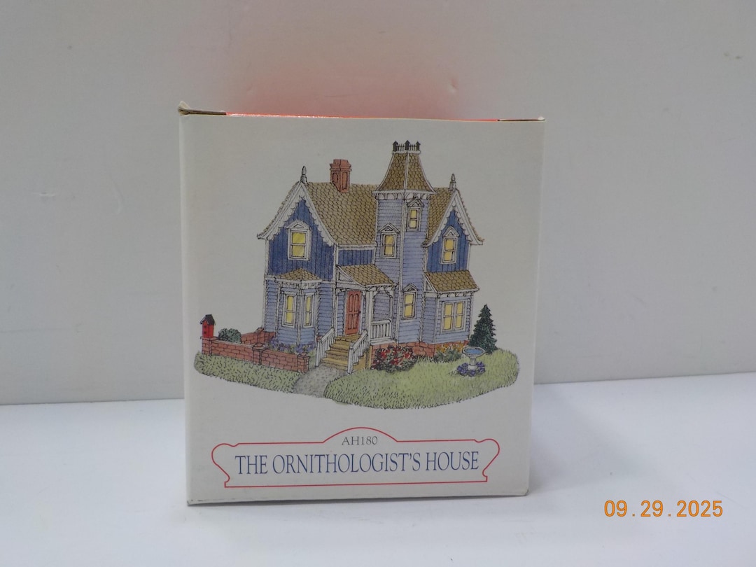 Vintage 1999 Liberty Falls Collection--the Ornithologist's House - Etsy