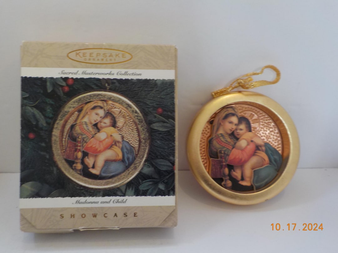 Vintage 1996 Hallmark Cards (14) Sacred Masterworks Collection--madonna ...