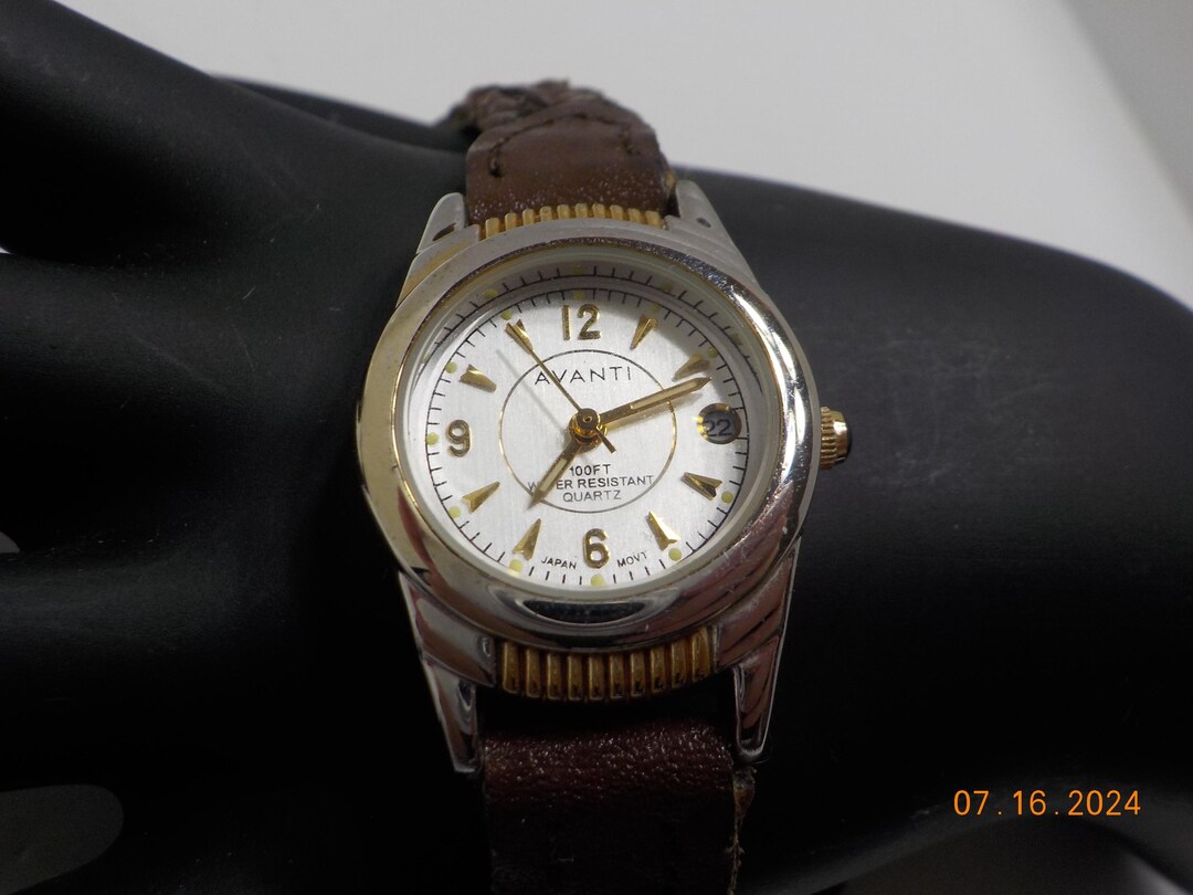 Vintage Avanti Ladies Wrist Watch (0080) Quartz--water Resistant--works ...