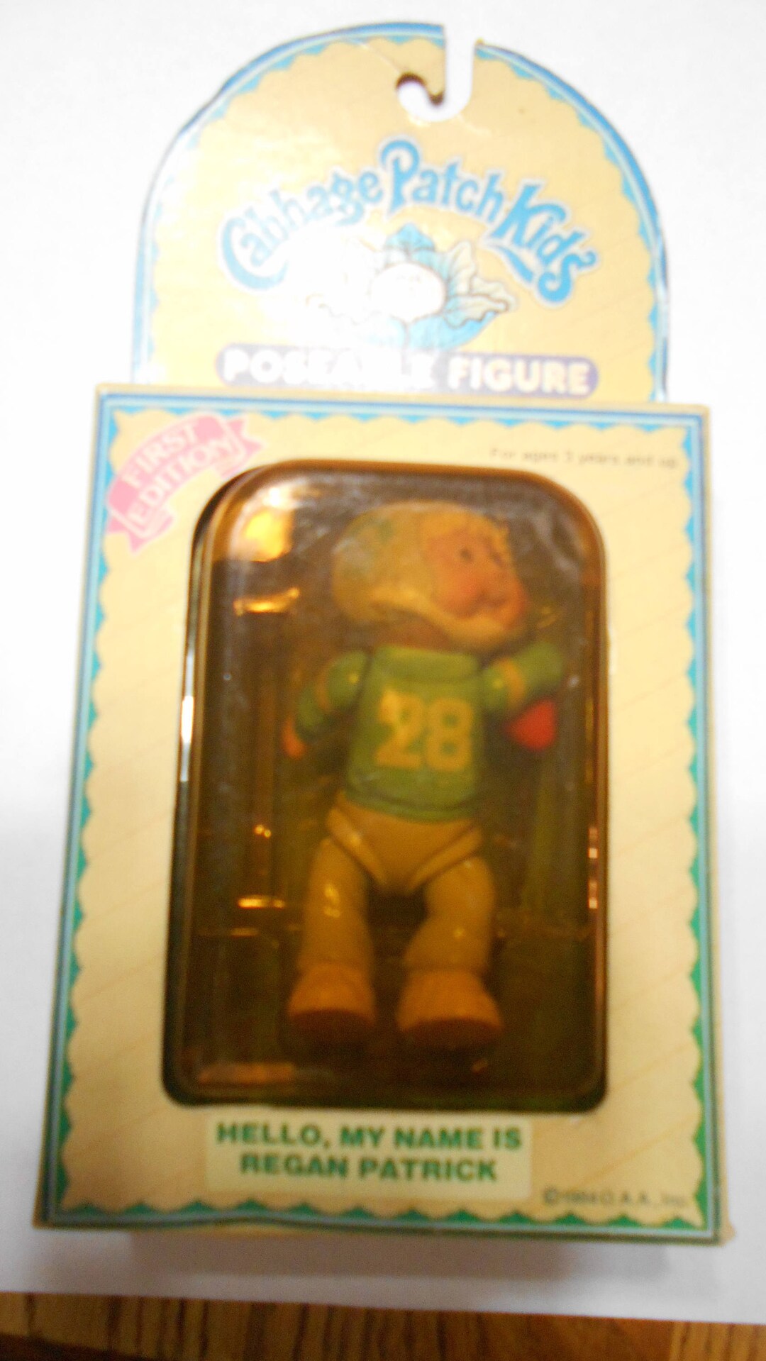 Vintage 1984 Cabbage Patch Kids (14) Regan Patrick, Born July 31, 1984 ...