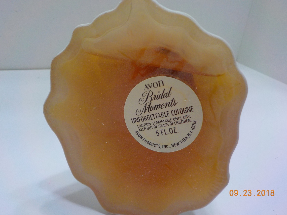 Vintage Avon Bridal Moments 35 5 Fl.oz. Unforgettable | Etsy