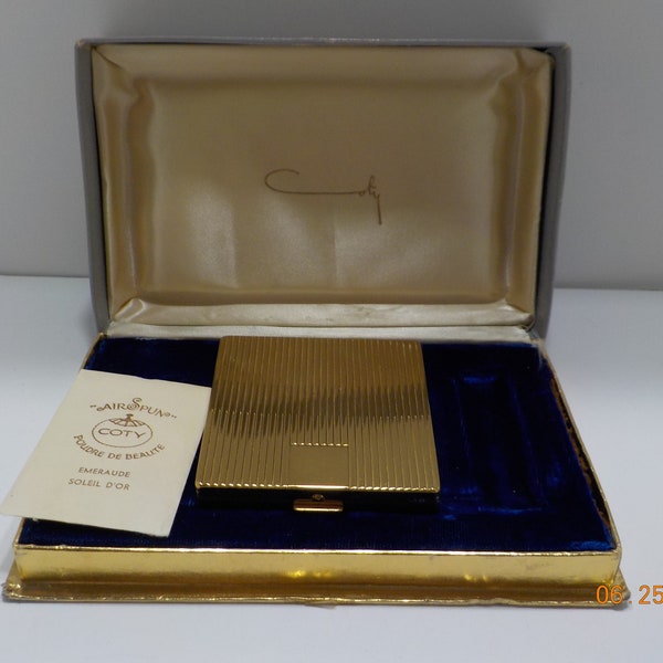 Vintage Coty Compact - Etsy
