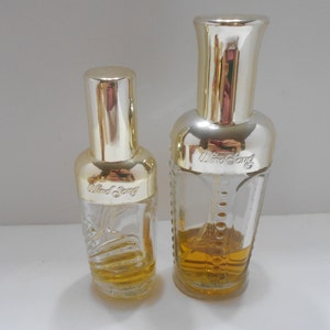 Vintage Wind Song Collectible Bottles by Prince Matchabelli (4) - Etsy