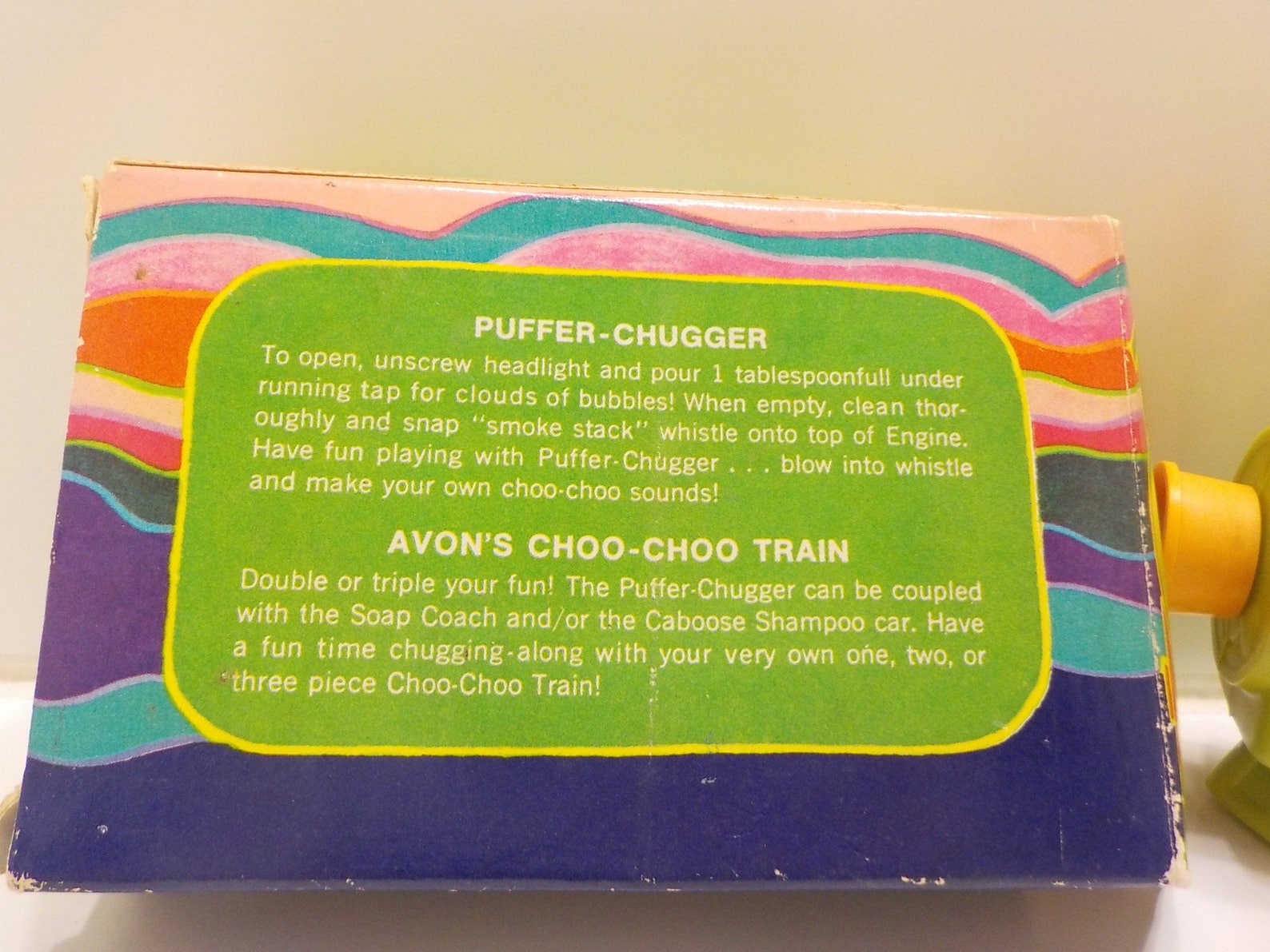 Vintage 1970s Avon Puffer Chugger Bubble Bath 3 4 Fl. Oz. - Etsy