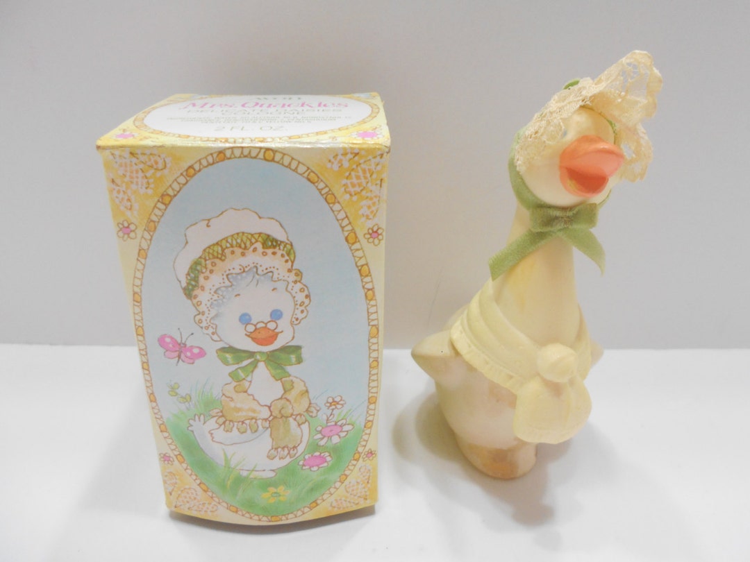 Vintage 1980s Avon Mrs. Quackles Delicate Daisies Cologne 11 - Etsy