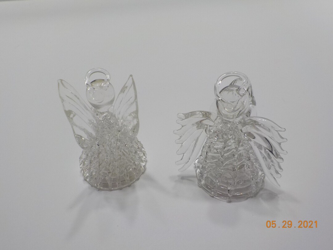Vintage Plastic Angels (13) Two Angel Ornaments - Etsy