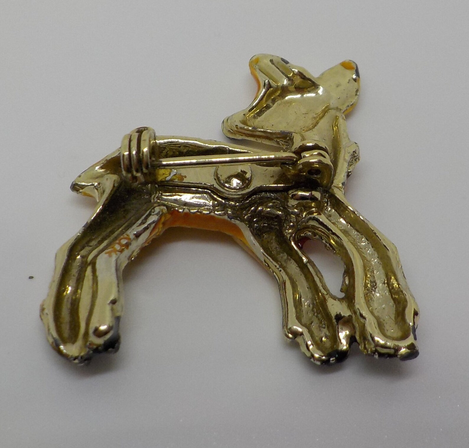 Vintage Enamel Fawn Brooch (6047/6051) Baby Deer - Etsy