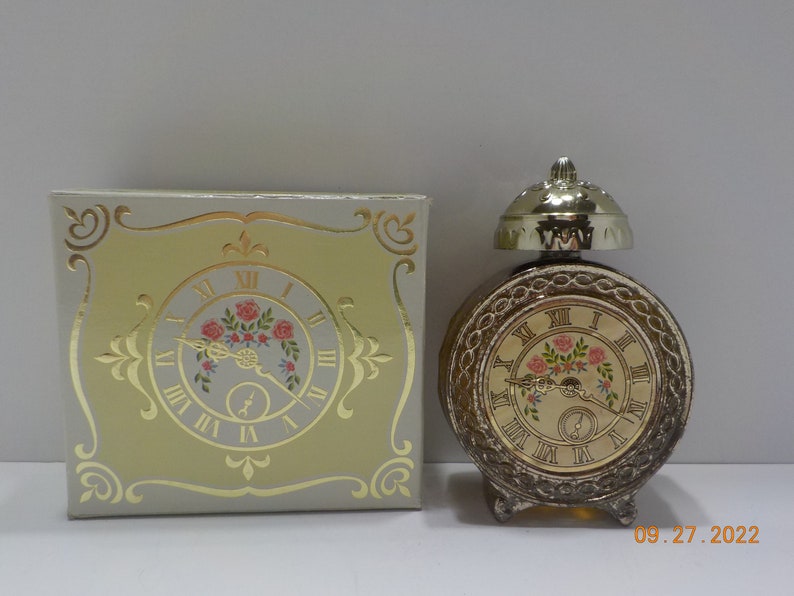 Vintage Avon Beautiful Awakening Clock Decanter 16-A 3 Fl. - Etsy