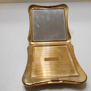 Vintage Elgin American Compact 12 Gorgeous Etched Floral - Etsy